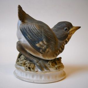 Lefton | Accents | Lefton China Blue Bird Figurine Hand Painted | Poshmark